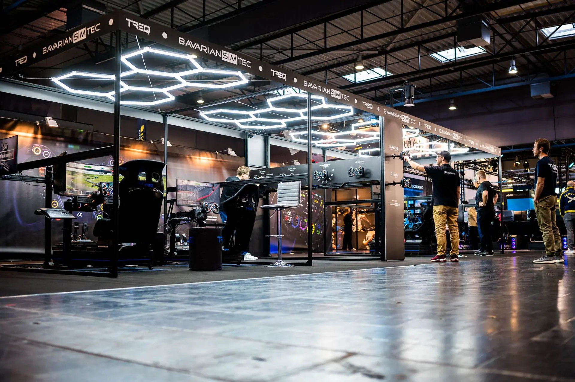 ADAC Sim Racing Expo 2024 | Treq | Sim Racing Equipment