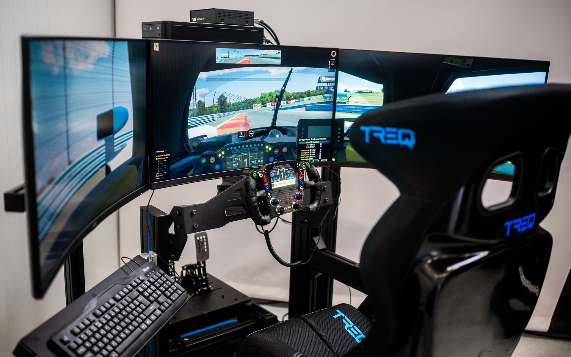 Showroom | Treq | Sim Racing Equipment