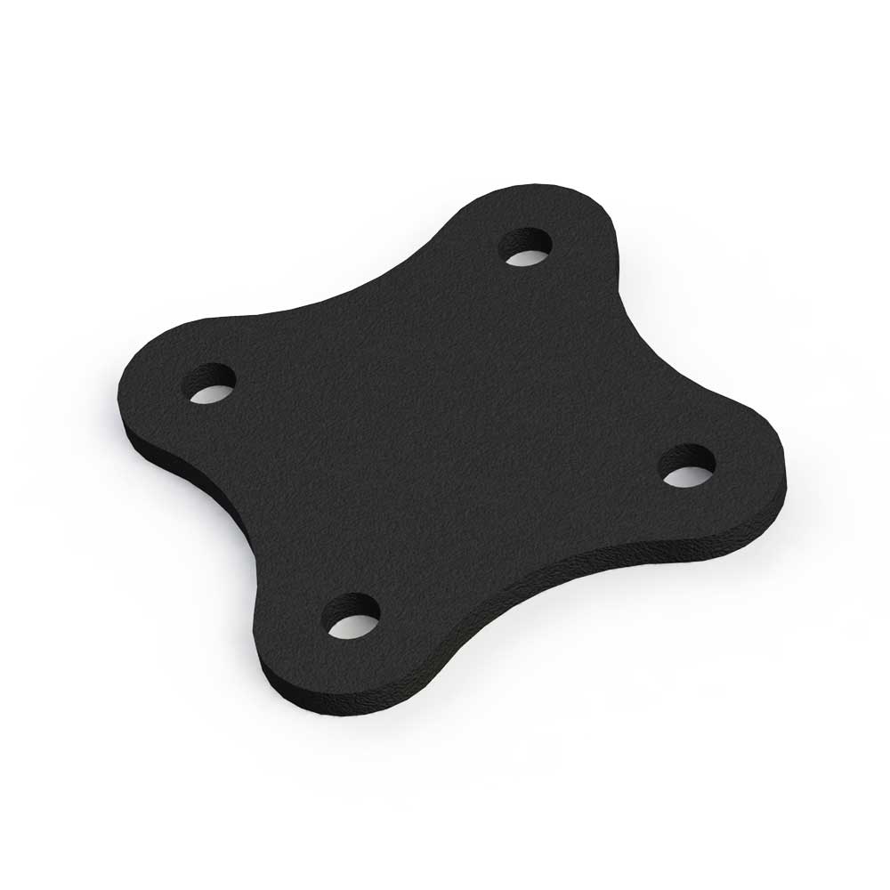 Perpendicular Connector Plates | Treq | Sim Racing Equipment